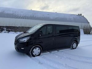 Black Ford Transit Custom 2019 in Kupiskis, with an engine capacity of 2.00 L and mileage of 182 thousand km for 15700 €, photo 4 on AUTOMOTO.COM.LV