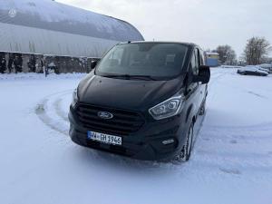 Black Ford Transit Custom 2019 in Kupiskis, with an engine capacity of 2.00 L and mileage of 182 thousand km for 15700 €, photo 6 on AUTOMOTO.COM.LV