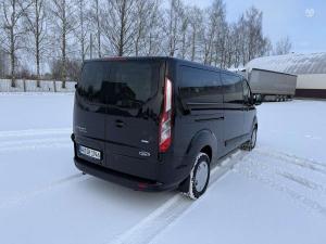 Black Ford Transit Custom 2019 in Kupiskis, with an engine capacity of 2.00 L and mileage of 182 thousand km for 15700 €, photo 9 on AUTOMOTO.COM.LV