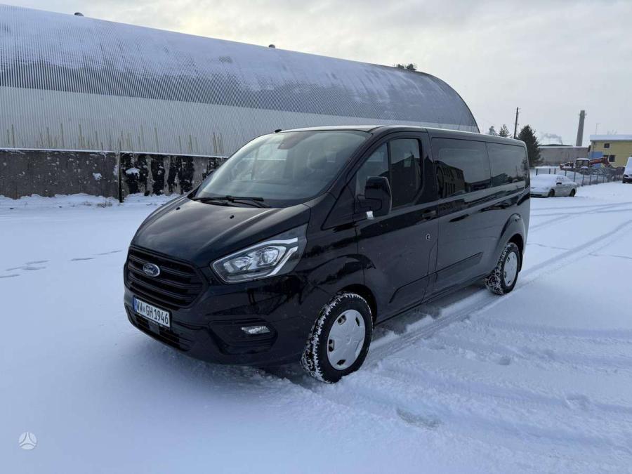 Black Ford Transit Custom 2019 in Kupiskis, with an engine capacity of 2.00 L and mileage of 182 thousand km for 15700 €, photo 11 on AUTOMOTO.COM.LV