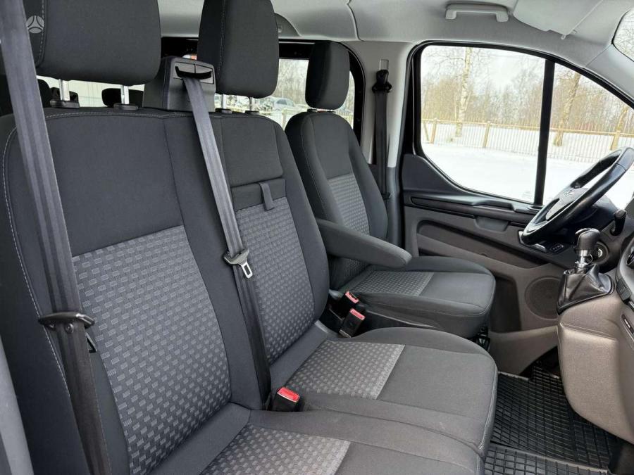 Black Ford Transit Custom 2019 in Kupiskis, with an engine capacity of 2.00 L and mileage of 182 thousand km for 15700 €, photo 19 on AUTOMOTO.COM.LV