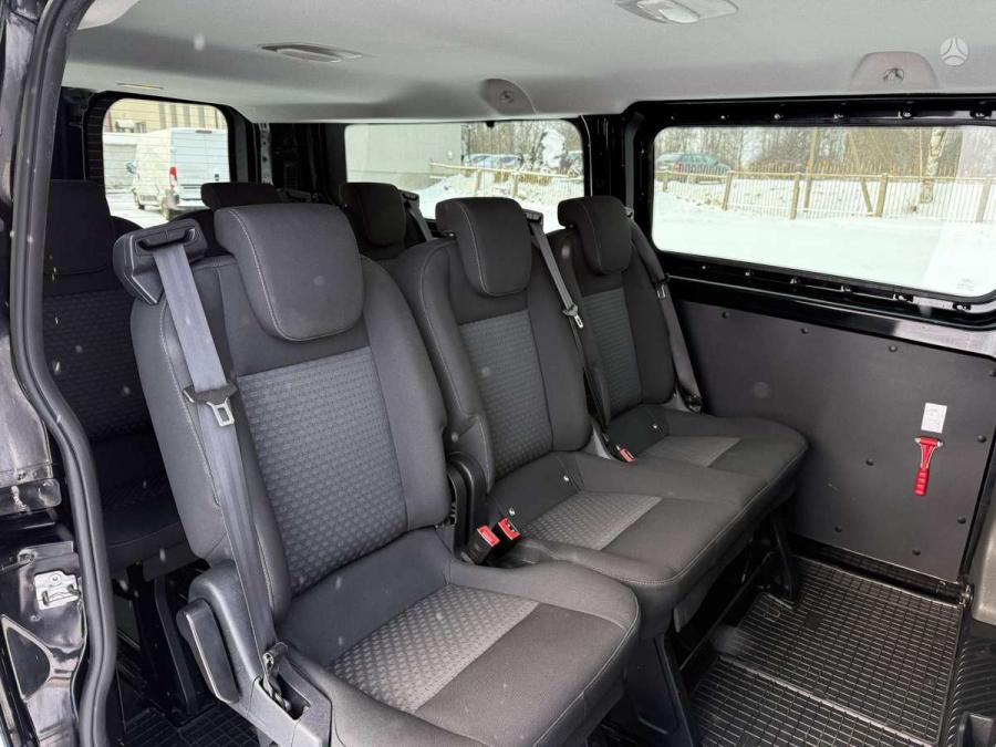 Black Ford Transit Custom 2019 in Kupiskis, with an engine capacity of 2.00 L and mileage of 182 thousand km for 15700 €, photo 20 on AUTOMOTO.COM.LV