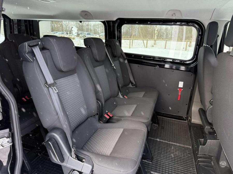 Black Ford Transit Custom 2019 in Kupiskis, with an engine capacity of 2.00 L and mileage of 182 thousand km for 15700 €, photo 22 on AUTOMOTO.COM.LV