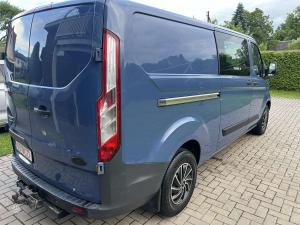 Blue Ford Transit Custom 2012 in Jonava, with an engine capacity of 2.20 L and mileage of 323 thousand km for 4950 €, photo 7 on AUTOMOTO.COM.LV