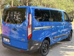 Zils Ford Transit Custom 2013 Viļņa, ar dzinēja tilpumu 2.20 L un nobraukumu 327 tūkst. km par 8500 €, foto  vietnē AUTOMOTO.COM.LV