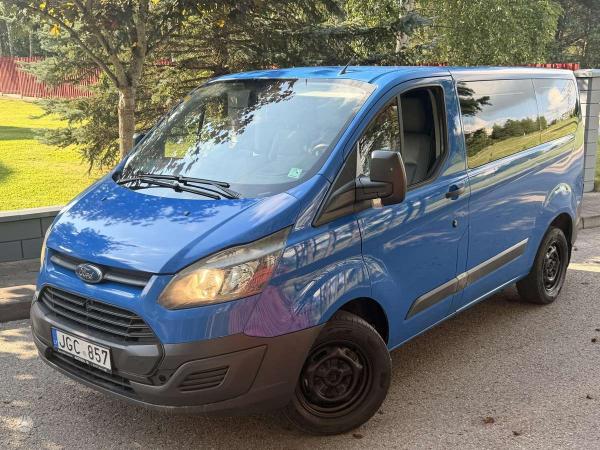 Blue Ford Transit Custom 2013 in Vilnius, with an engine capacity of 2.20 L and mileage of 327 thousand km for 8500 €, photo 3 on AUTOMOTO.COM.LV