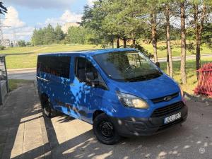 Blue Ford Transit Custom 2013 in Vilnius, with an engine capacity of 2.20 L and mileage of 327 thousand km for 8500 €, photo 12 on AUTOMOTO.COM.LV