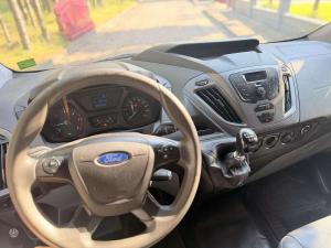 Blue Ford Transit Custom 2013 in Vilnius, with an engine capacity of 2.20 L and mileage of 327 thousand km for 8500 €, photo 14 on AUTOMOTO.COM.LV