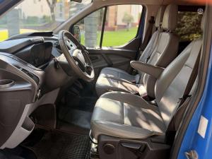 Blue Ford Transit Custom 2013 in Vilnius, with an engine capacity of 2.20 L and mileage of 327 thousand km for 8500 €, photo 16 on AUTOMOTO.COM.LV