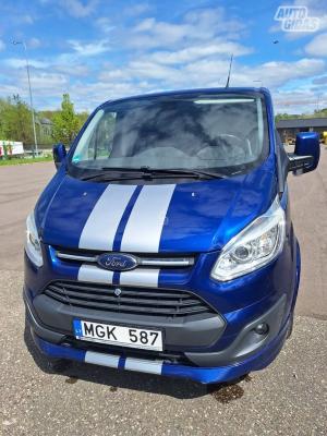 Blue Ford Transit Custom 2014 in Vilnius, with an engine capacity of 2.20 L and mileage of 187 thousand km for 7000 €, photo 3 on AUTOMOTO.COM.LV