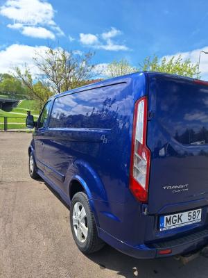 Blue Ford Transit Custom 2014 in Vilnius, with an engine capacity of 2.20 L and mileage of 187 thousand km for 7000 €, photo 4 on AUTOMOTO.COM.LV
