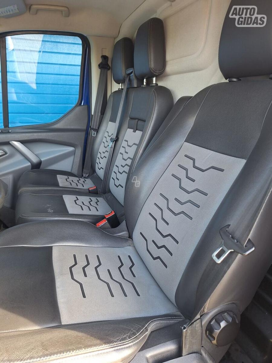 Blue Ford Transit Custom 2014 in Vilnius, with an engine capacity of 2.20 L and mileage of 187 thousand km for 7000 €, photo 6 on AUTOMOTO.COM.LV