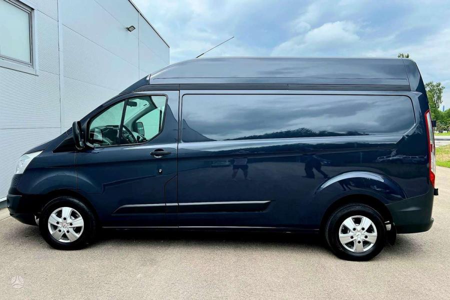 Blue Ford Transit Custom 2014 in Utena, with an engine capacity of 2.20 L and mileage of 249 thousand km for 8250 €, photo 8 on AUTOMOTO.COM.LV