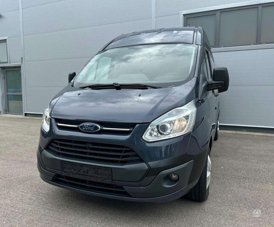 Blue Ford Transit Custom 2014 in Utena, with an engine capacity of 2.20 L and mileage of 249 thousand km for 8250 €, photo 19 on AUTOMOTO.COM.LV