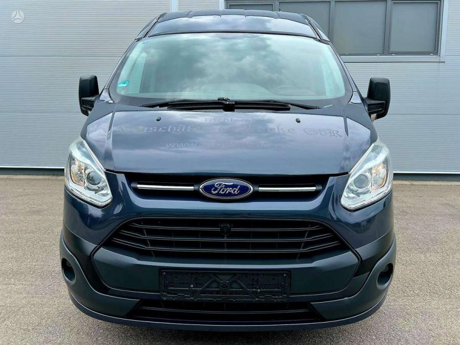 Blue Ford Transit Custom 2014 in Utena, with an engine capacity of 2.20 L and mileage of 249 thousand km for 8250 €, photo 31 on AUTOMOTO.COM.LV