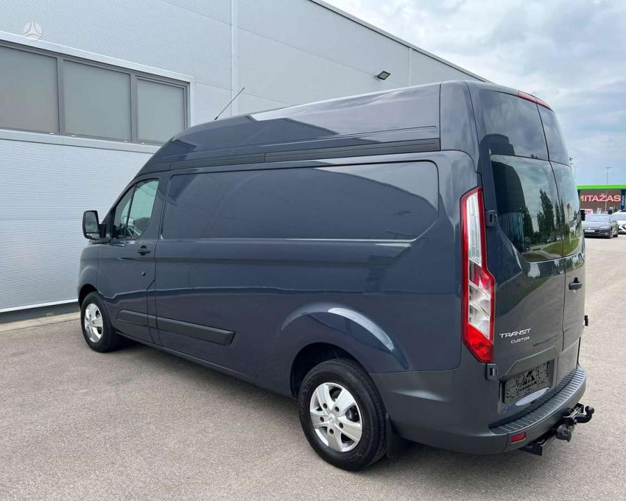 Blue Ford Transit Custom 2014 in Utena, with an engine capacity of 2.20 L and mileage of 249 thousand km for 8250 €, photo 36 on AUTOMOTO.COM.LV