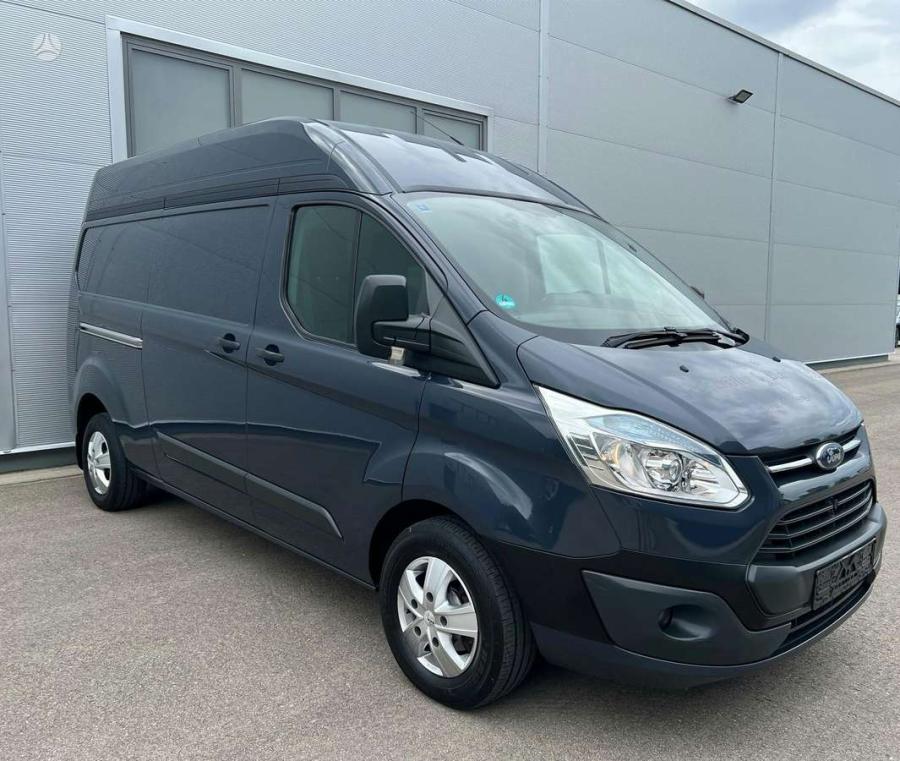 Blue Ford Transit Custom 2014 in Utena, with an engine capacity of 2.20 L and mileage of 249 thousand km for 8250 €, photo 43 on AUTOMOTO.COM.LV