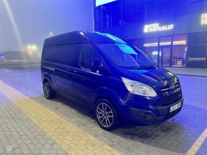Blue Ford Transit Custom 2014 in Vilnius, with an engine capacity of 2.20 L and mileage of 310 thousand km for 7800 €, photo 6 on AUTOMOTO.COM.LV