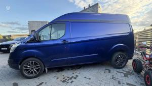 Blue Ford Transit Custom 2014 in Vilnius, with an engine capacity of 2.20 L and mileage of 310 thousand km for 7800 €, photo 7 on AUTOMOTO.COM.LV