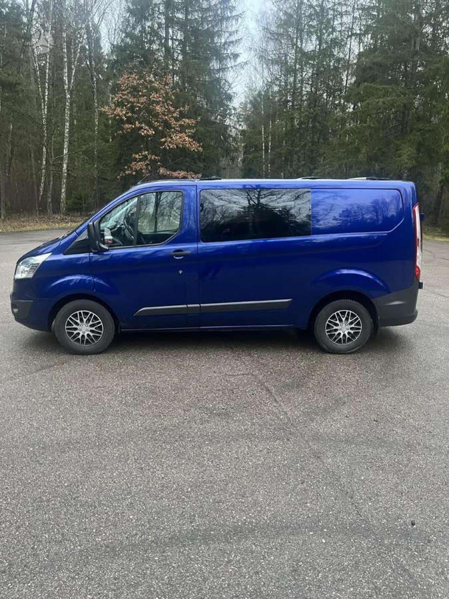 Zils Ford Transit Custom 2015 Alīta, ar dzinēja tilpumu 2.20 L un nobraukumu 263 tūkst. km par 6500 €, foto 2 vietnē AUTOMOTO.COM.LV