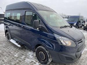 Zils Ford Transit Custom 2015 Tauragė, ar dzinēja tilpumu 2.20 L un nobraukumu 159 tūkst. km par 8500 €, foto  vietnē AUTOMOTO.COM.LV