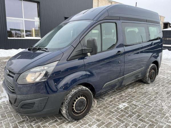 Zils Ford Transit Custom 2015 Tauragė, ar dzinēja tilpumu 2.20 L un nobraukumu 159 tūkst. km par 8500 €, foto 3 vietnē AUTOMOTO.COM.LV
