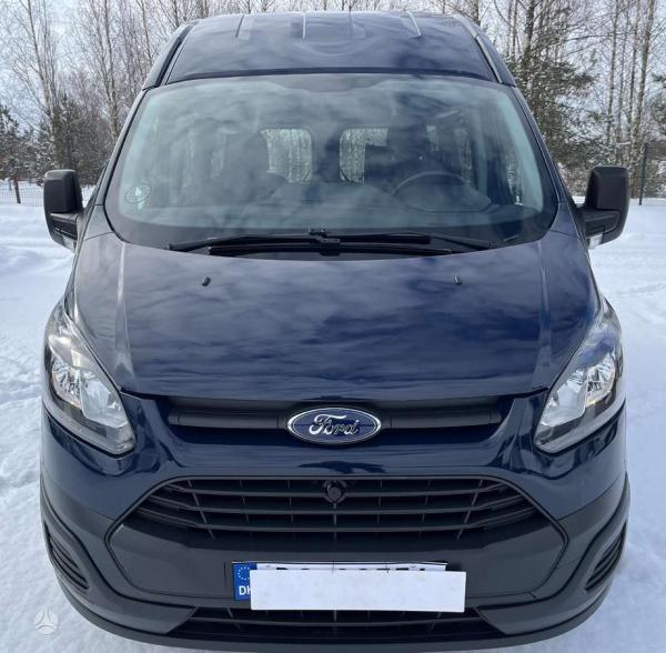 Zils Ford Transit Custom 2015 Tauragė, ar dzinēja tilpumu 2.20 L un nobraukumu 159 tūkst. km par 8500 €, foto 2 vietnē AUTOMOTO.COM.LV