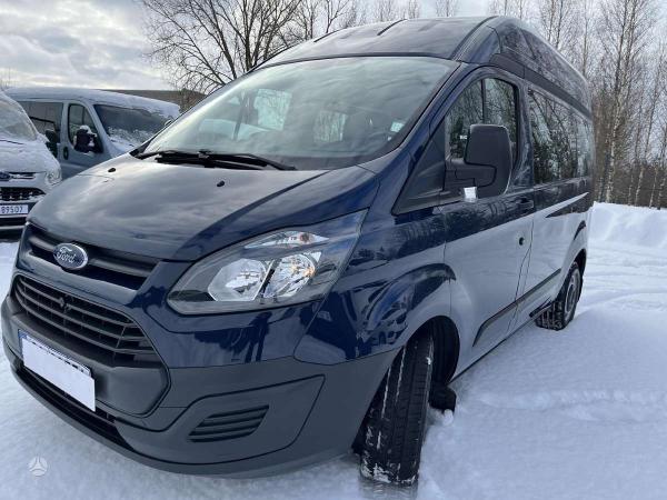 Zils Ford Transit Custom 2015 Tauragė, ar dzinēja tilpumu 2.20 L un nobraukumu 159 tūkst. km par 8500 €, foto 3 vietnē AUTOMOTO.COM.LV
