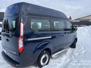 Blue Ford Transit Custom 2015 in Taurage, with an engine capacity of 2.20 L and mileage of 159 thousand km for 8500 €, photo 5 on AUTOMOTO.COM.LV