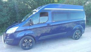 Zils Ford Transit Custom 2015 Klaipėda, ar dzinēja tilpumu 2.20 L un nobraukumu 213 tūkst. km par 13500 €, foto 3 vietnē AUTOMOTO.COM.LV