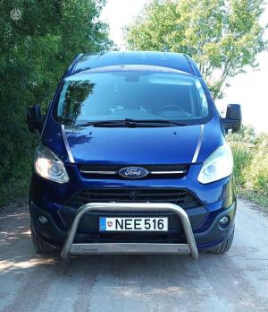 Zils Ford Transit Custom 2015 Klaipėda, ar dzinēja tilpumu 2.20 L un nobraukumu 213 tūkst. km par 13500 €, foto 4 vietnē AUTOMOTO.COM.LV