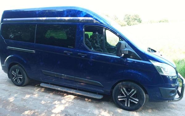 Zils Ford Transit Custom 2015 Klaipėda, ar dzinēja tilpumu 2.20 L un nobraukumu 213 tūkst. km par 13500 €, foto 8 vietnē AUTOMOTO.COM.LV