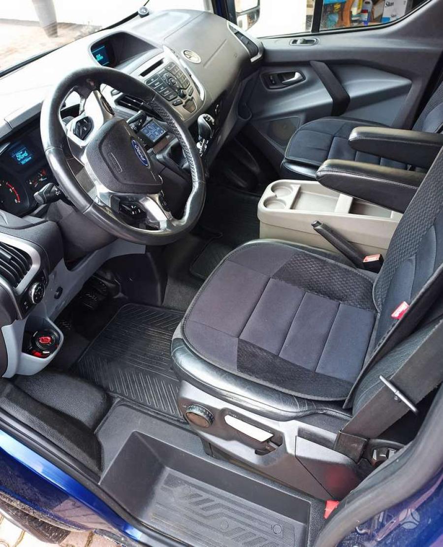 Zils Ford Transit Custom 2015 Klaipėda, ar dzinēja tilpumu 2.20 L un nobraukumu 213 tūkst. km par 13500 €, foto 25 vietnē AUTOMOTO.COM.LV