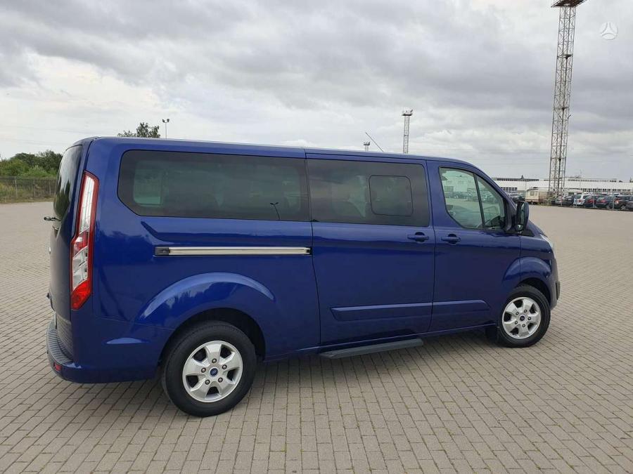 Zils Ford Transit Custom 2015 Marijampole, ar dzinēja tilpumu 2.20 L un nobraukumu 272 tūkst. km par 13999 €, foto 4 vietnē AUTOMOTO.COM.LV
