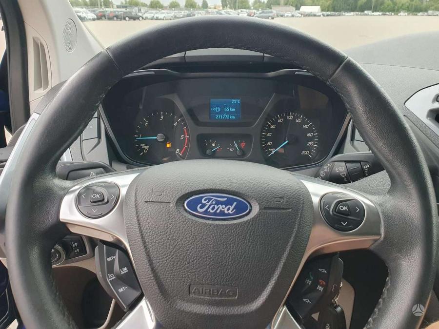 Zils Ford Transit Custom 2015 Marijampole, ar dzinēja tilpumu 2.20 L un nobraukumu 272 tūkst. km par 13999 €, foto 31 vietnē AUTOMOTO.COM.LV