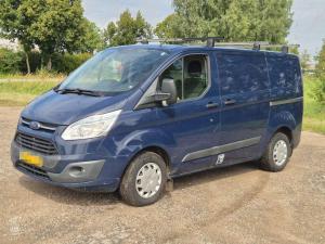 Blue Ford Transit Custom 2015 in Taurage, with an engine capacity of 2.20 L and mileage of 264 thousand km for 4300 €, photo  on AUTOMOTO.COM.LV