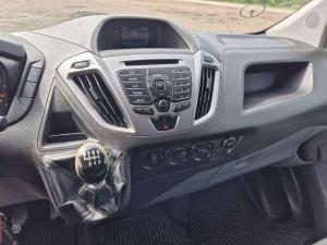 Blue Ford Transit Custom 2015 in Taurage, with an engine capacity of 2.20 L and mileage of 264 thousand km for 4300 €, photo 12 on AUTOMOTO.COM.LV
