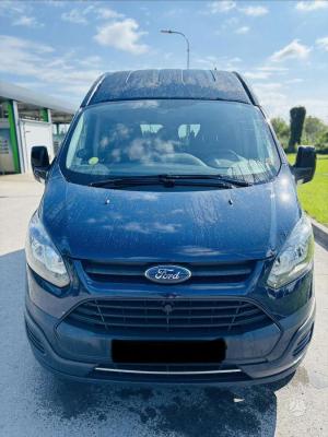 Zils Ford Transit Custom 2016 Tauragė, ar dzinēja tilpumu 2.00 L un nobraukumu 178 tūkst. km par 7800 €, foto  vietnē AUTOMOTO.COM.LV
