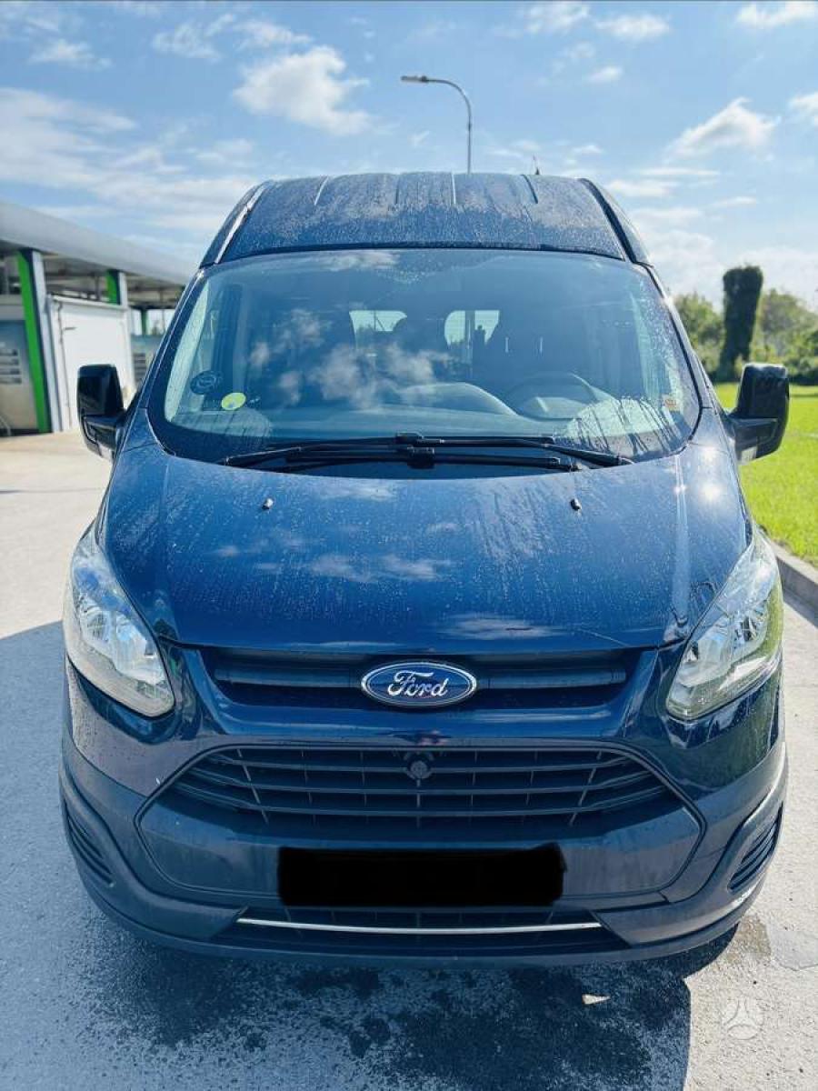 Zils Ford Transit Custom 2016 Tauragė, ar dzinēja tilpumu 2.00 L un nobraukumu 178 tūkst. km par 7800 €, foto 1 vietnē AUTOMOTO.COM.LV