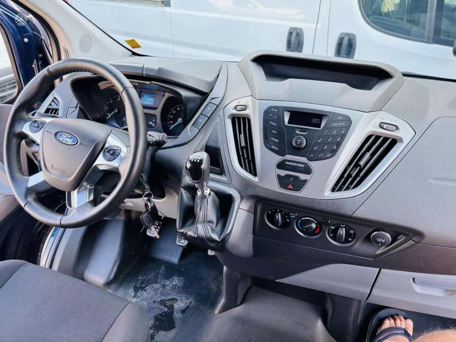 Zils Ford Transit Custom 2016 Tauragė, ar dzinēja tilpumu 2.00 L un nobraukumu 178 tūkst. km par 7800 €, foto 11 vietnē AUTOMOTO.COM.LV