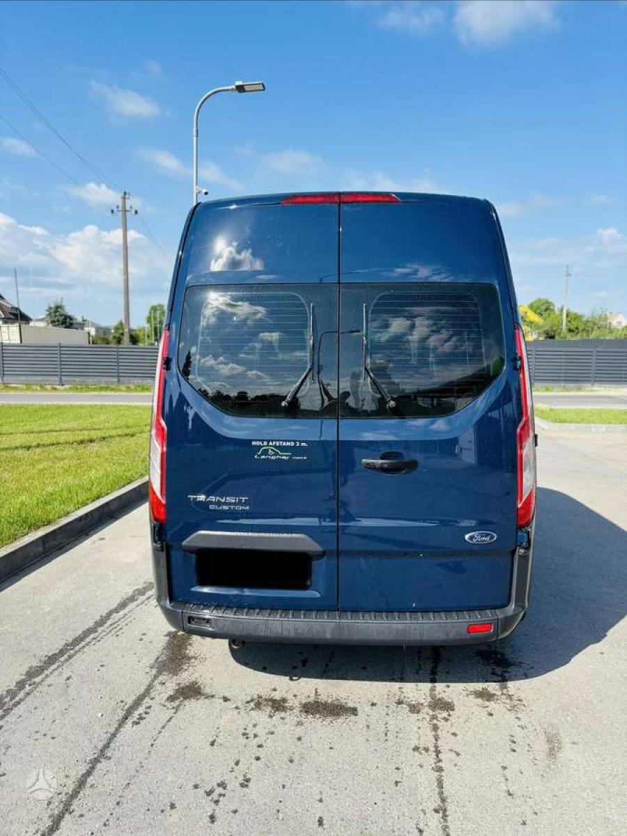 Zils Ford Transit Custom 2016 Tauragė, ar dzinēja tilpumu 2.00 L un nobraukumu 178 tūkst. km par 7800 €, foto 14 vietnē AUTOMOTO.COM.LV