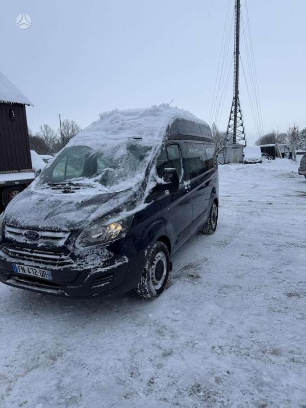 Zils Ford Transit Custom 2017 Tauragė, ar dzinēja tilpumu 2.00 L un nobraukumu 257 tūkst. km par 7800 €, foto 3 vietnē AUTOMOTO.COM.LV