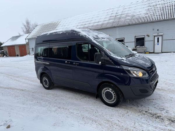 Zils Ford Transit Custom 2017 Tauragė, ar dzinēja tilpumu 2.00 L un nobraukumu 250 tūkst. km par 8200 €, foto 3 vietnē AUTOMOTO.COM.LV