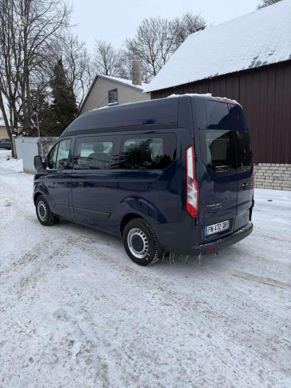 Zils Ford Transit Custom 2017 Tauragė, ar dzinēja tilpumu 2.00 L un nobraukumu 250 tūkst. km par 8200 €, foto 6 vietnē AUTOMOTO.COM.LV