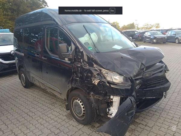 Zils Ford Transit Custom 2017 Tauragė, ar dzinēja tilpumu 2.00 L un nobraukumu 100 tūkst. km par 6292 €, foto 2 vietnē AUTOMOTO.COM.LV