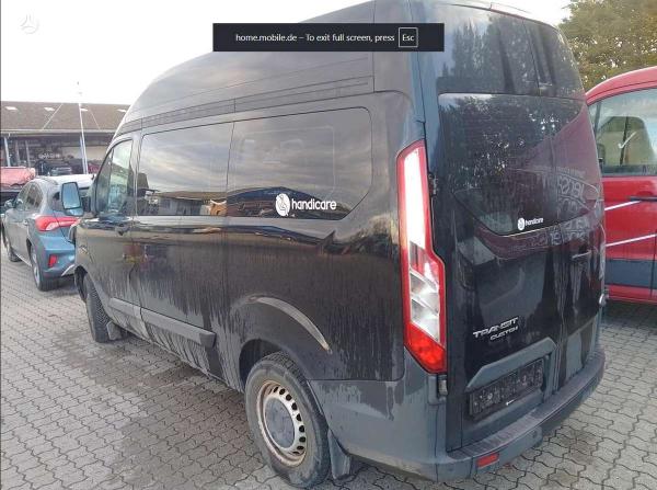 Zils Ford Transit Custom 2017 Tauragė, ar dzinēja tilpumu 2.00 L un nobraukumu 100 tūkst. km par 6292 €, foto 4 vietnē AUTOMOTO.COM.LV