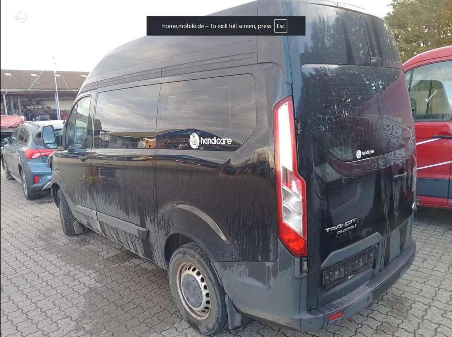 Blue Ford Transit Custom 2017 in Taurage, with an engine capacity of 2.00 L and mileage of 100 thousand km for 6292 €, photo 4 on AUTOMOTO.COM.LV