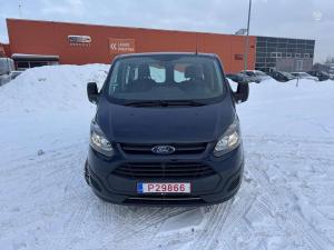 Blue Ford Transit Custom 2018 in Taurage, with an engine capacity of 2.00 L and mileage of 176 thousand km for 9700 €, photo 9 on AUTOMOTO.COM.LV