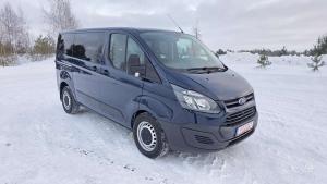 Zils Ford Transit Custom 2018 Klaipėda, ar dzinēja tilpumu 2.00 L un nobraukumu 176 tūkst. km par 9990 €, foto  vietnē AUTOMOTO.COM.LV