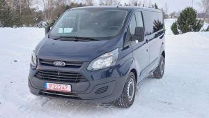 Zils Ford Transit Custom 2018 Klaipėda, ar dzinēja tilpumu 2.00 L un nobraukumu 176 tūkst. km par 9990 €, foto 2 vietnē AUTOMOTO.COM.LV